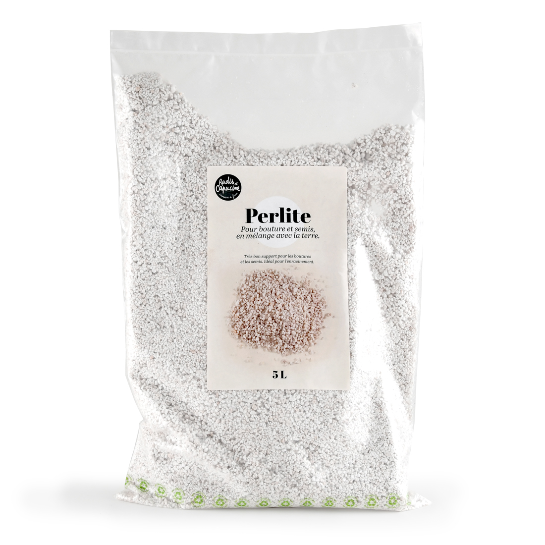 Perlite - Sac de 5 L (600 g) | Radis et Capucine